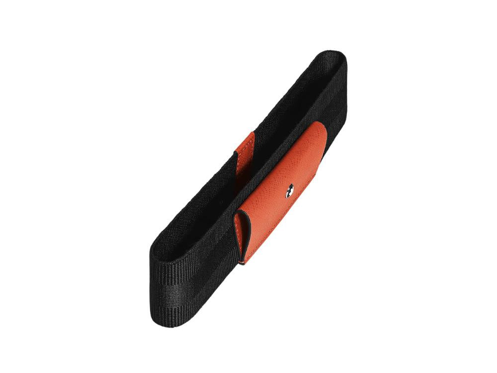 Montblanc Etui, Leder, Weich, verstellbares Band, Orange, 221438 ...